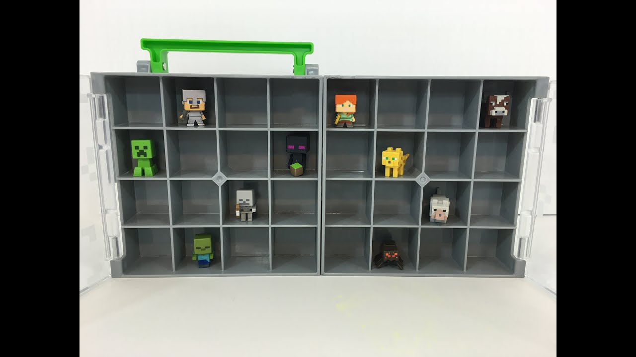 Minecraft Monday: Minecraft Mini-Figure Collector Case| Kids Station ...