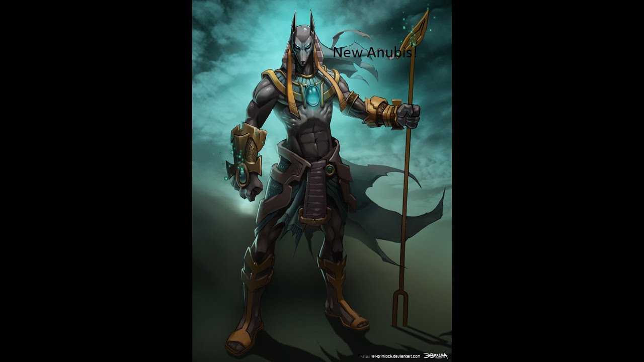 Smite: Gladiator's Glory | New Anubis Model Diamond Skin | New Arena ...