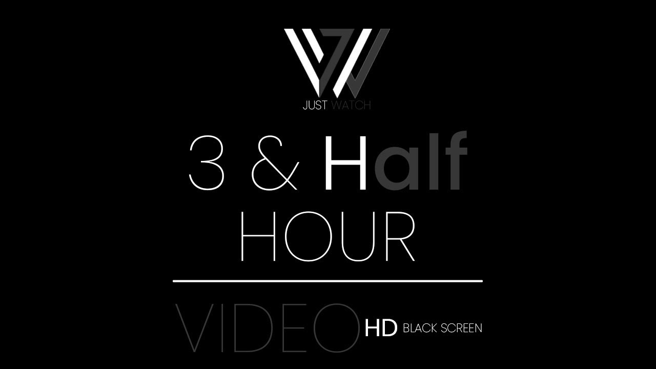 3 & Half Hour Pure BLACK SCREEN video in Full HD 1080p - YouTube