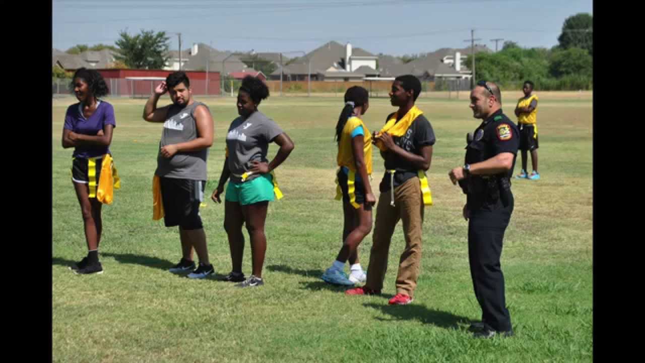 Police Mentor Youth at YMCA Teen Camp - YouTube