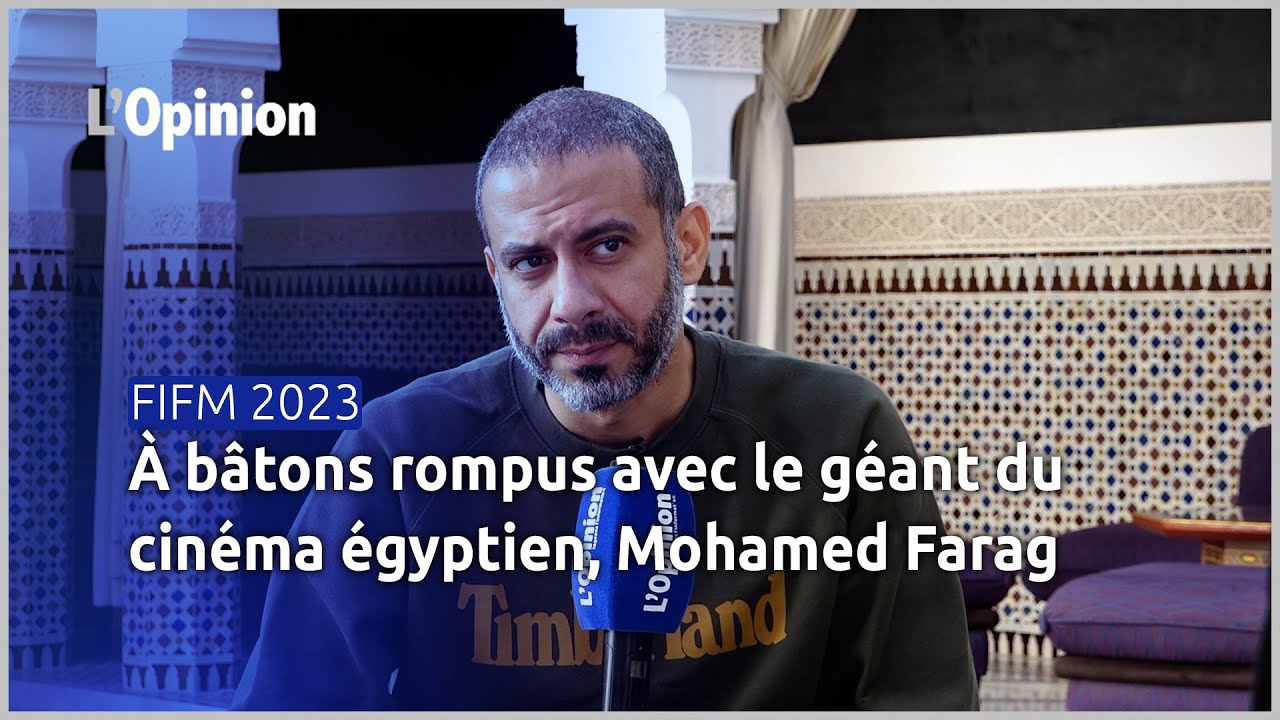 FIFM 2023 : À bâtons rompus avec le géant du cinéma égyptien, Mohamed Farag - YouTube
