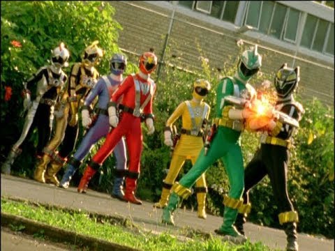 End Game - Black and Green Ranger vs Attack Bot (E30) | RPM | Power ...