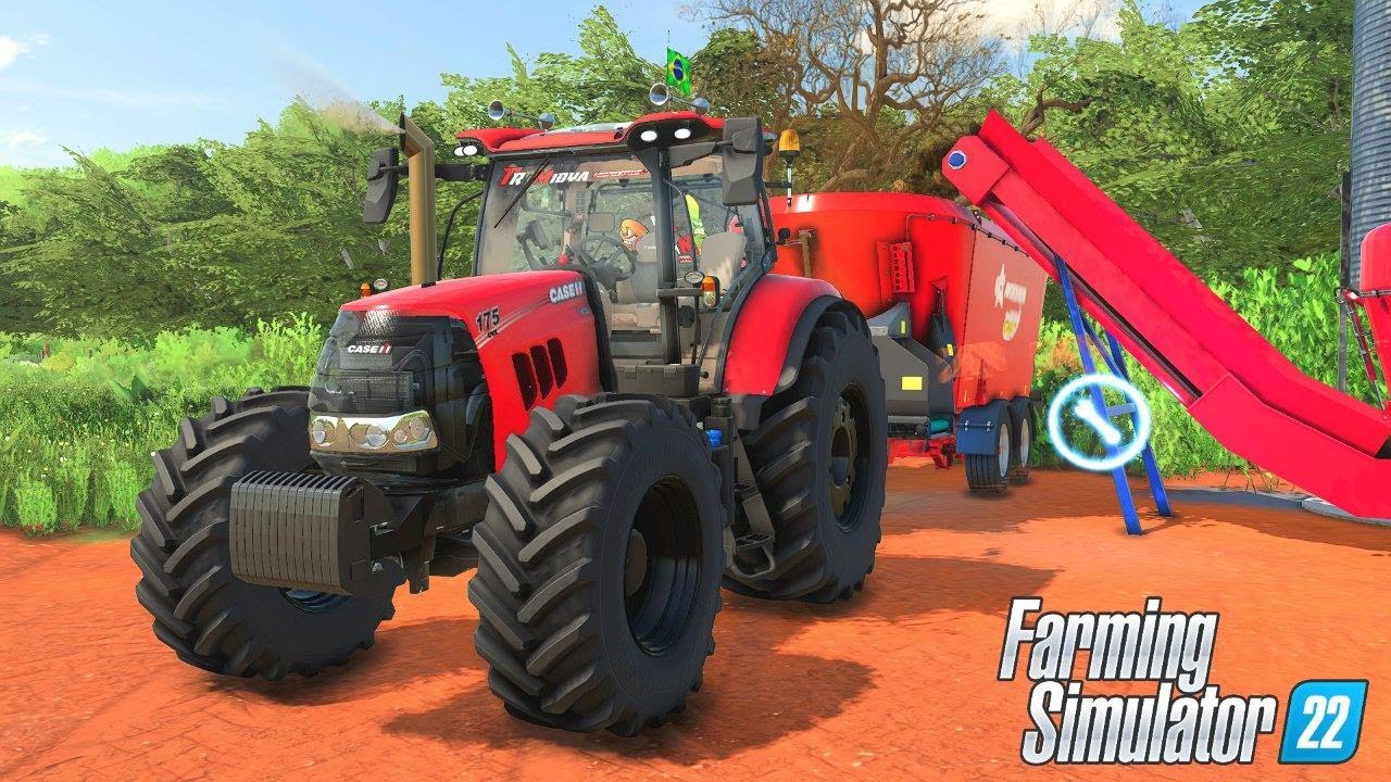 PRODUZINDO RAÇÃO MISTA TOTAL || SANTO INÁCIO || FARMING SIMULATOR 22 ...