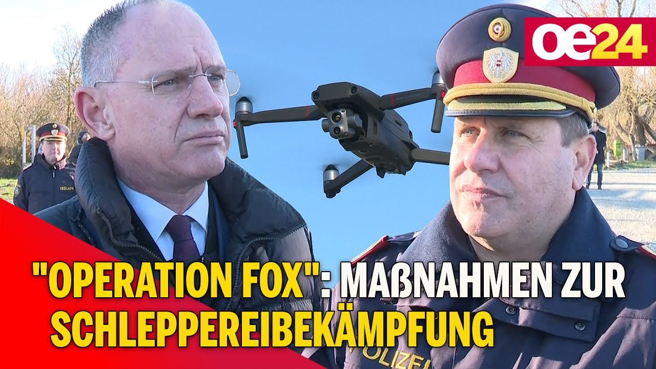 "Operation Fox": Maßnahmen zur Schleppereibekämpfung - YouTube