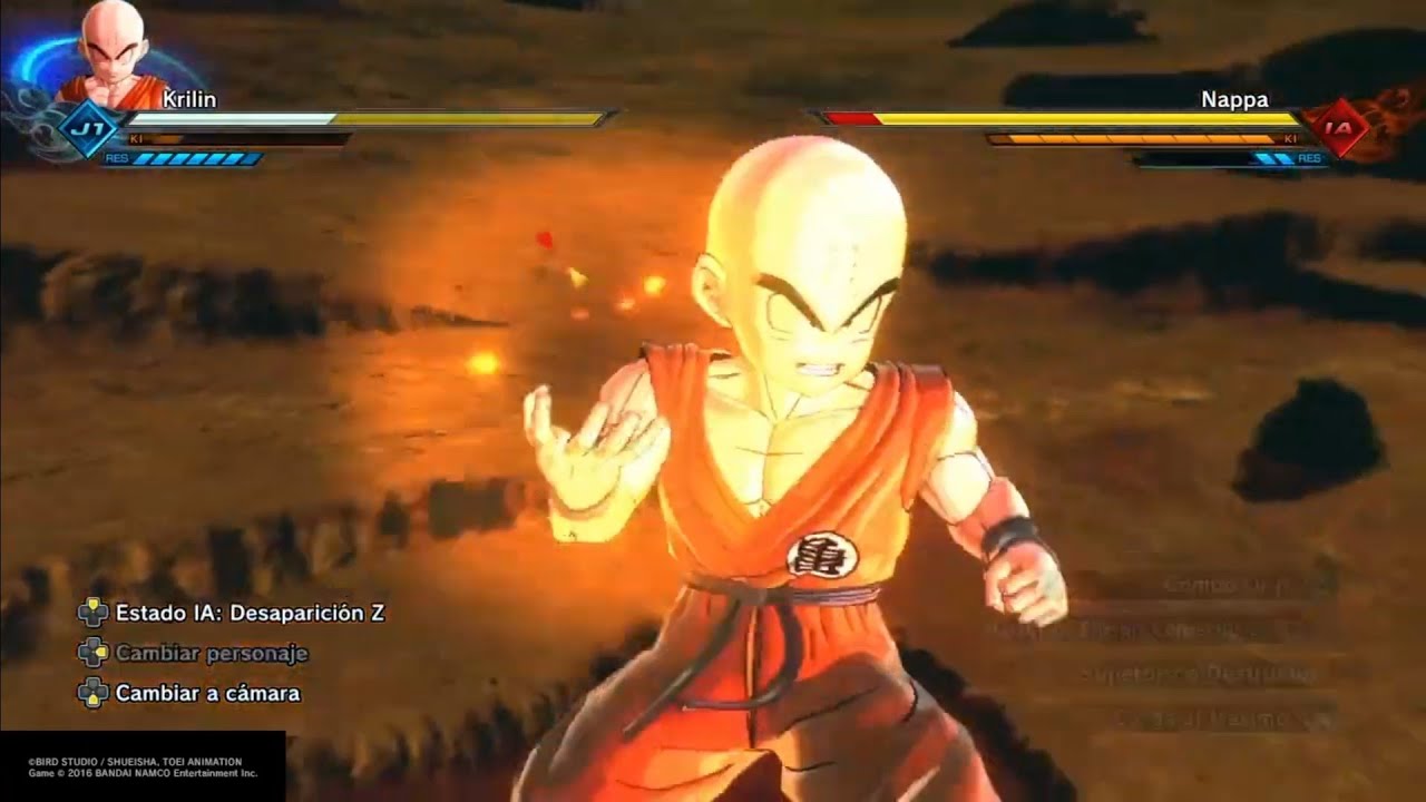 Krillin Homing Ki Blast Tech - YouTube