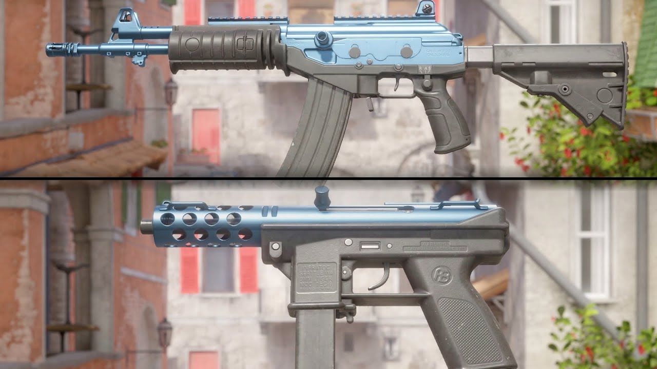 Galil Blue Titanium & Tec-9 Blue Titanium - CS2 Skin Showcase (Updated ...