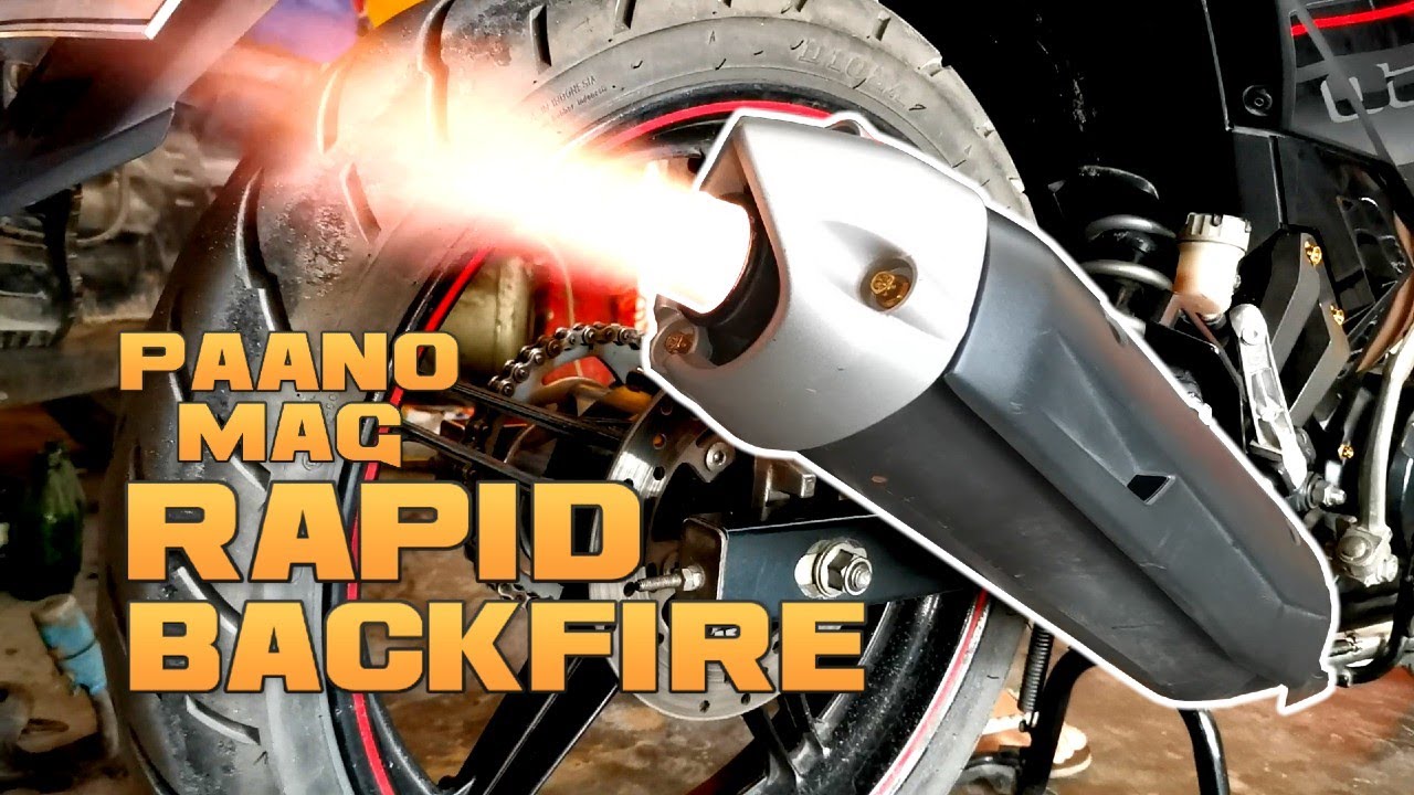 PAANO GAWIN ANG DIY MANUAL RAPID BACKFIRE? | FULL TUTORIAL | PWEDE PANG BOMBAHAN - YouTube