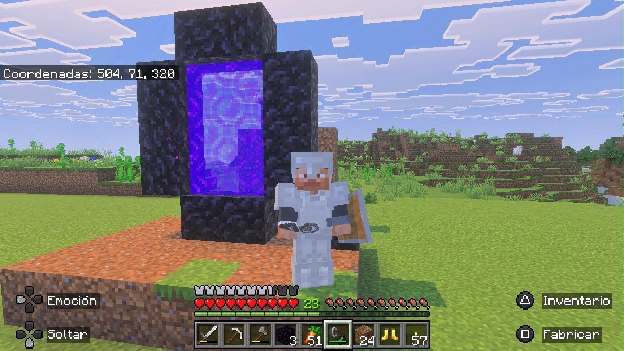 Minecraft "Nuevo Horizonte" (6) Descenso al Infierno - YouTube