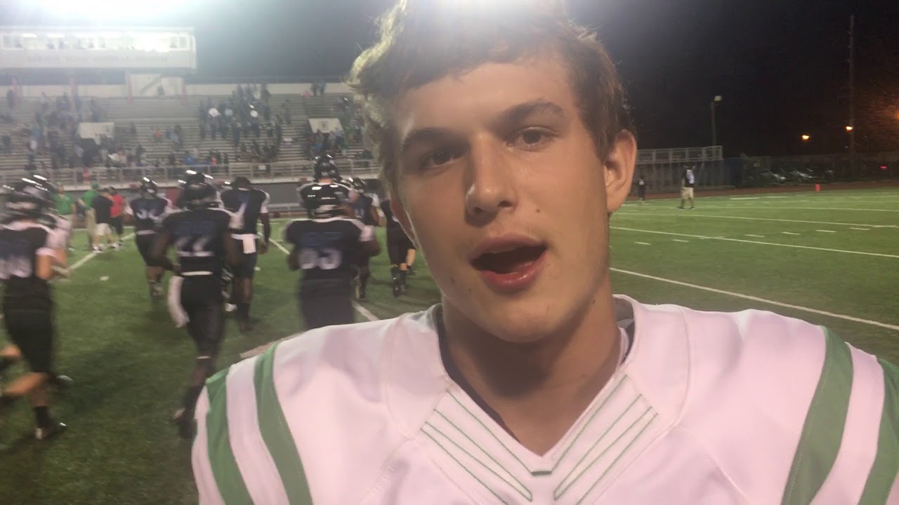 Newman QB Martin Butcher talks about 4 TD performance against Thomas ...