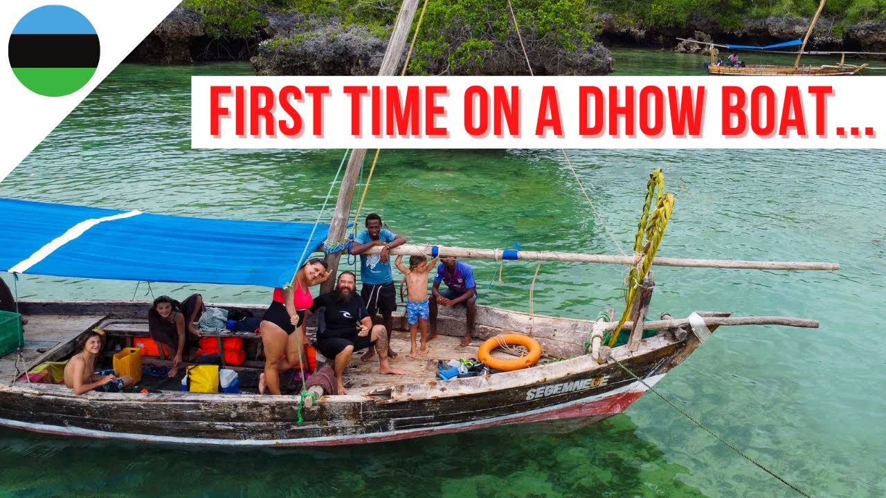 Touring the Indian ocean on our SAFARI BLUE tour in Zanzibar - YouTube