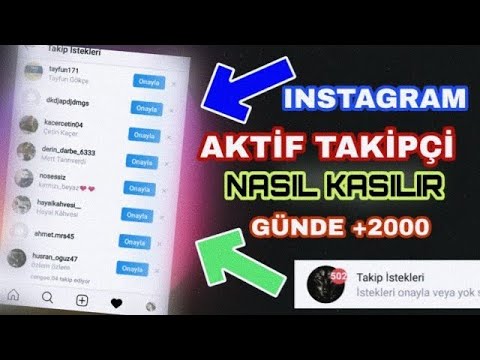 İNSTAGRAM TÜRK AKTİF ORGANİK TAKİPÇİ NASIL KASILIR/ 2021 YENİ TAKTİK ŞİFRESİZ