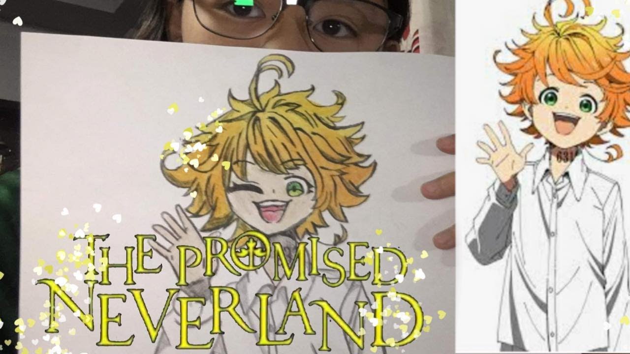 How to draw Emma(The Promised Neverland) - YouTube