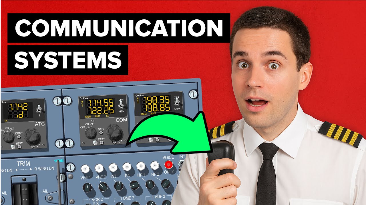 How Aircraft Radios Work & How To Use Them Explained - Communication ...