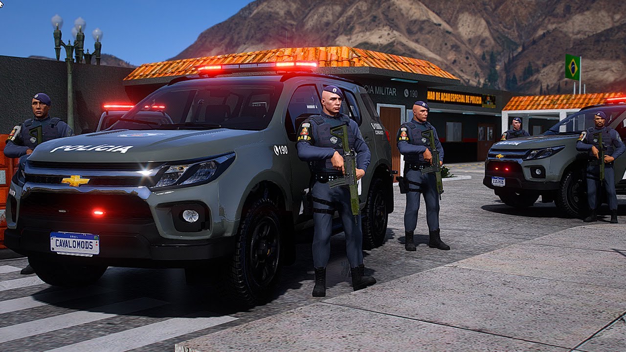 BAEP ABORDAGEM + TROCA DE TIRO | GTA 5 POLICIAL - YouTube