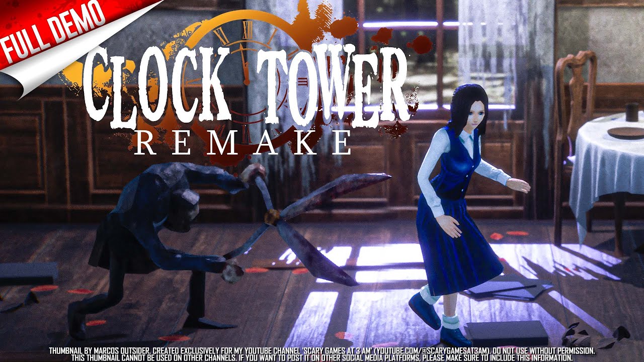 Clock Tower Remake [DEMO] (No Commentary Longplay) - YouTube