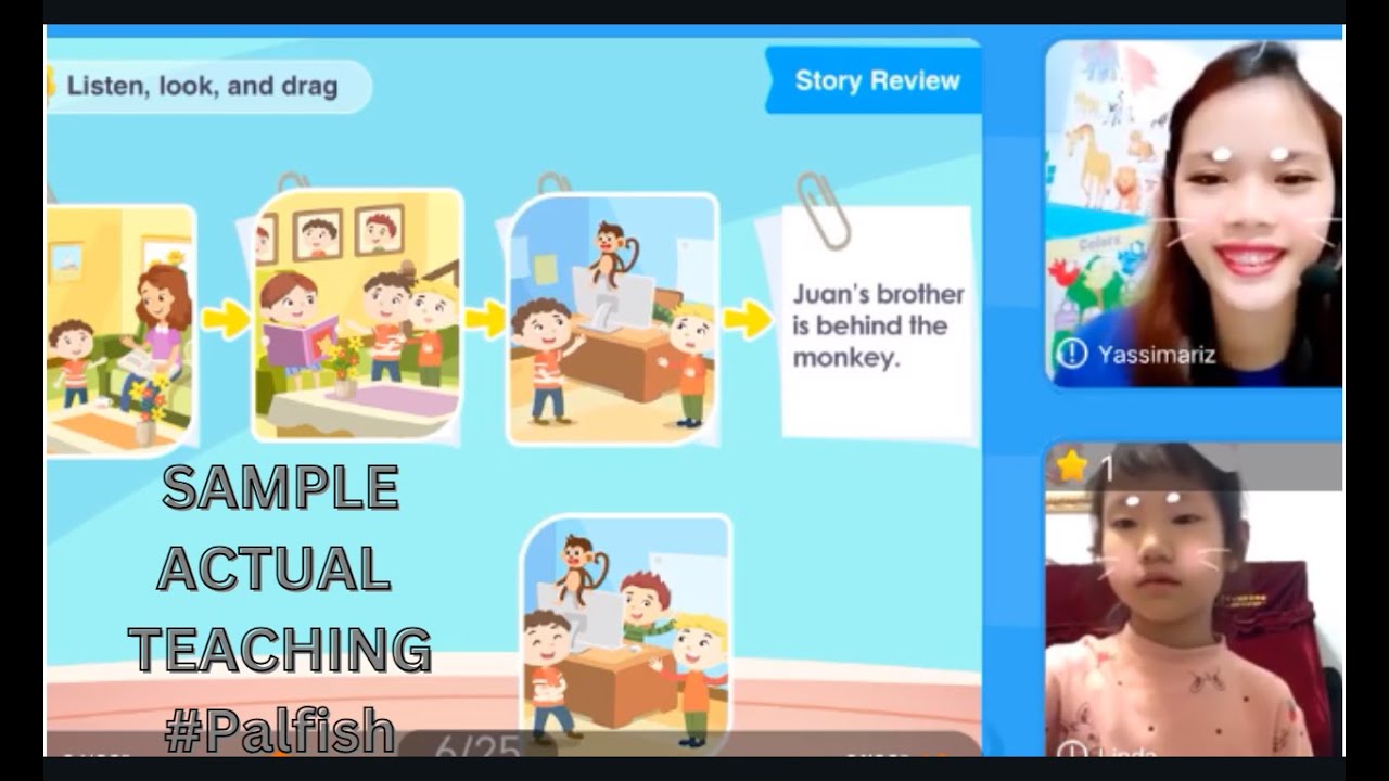 Sample Actual Teaching #Palfish - YouTube