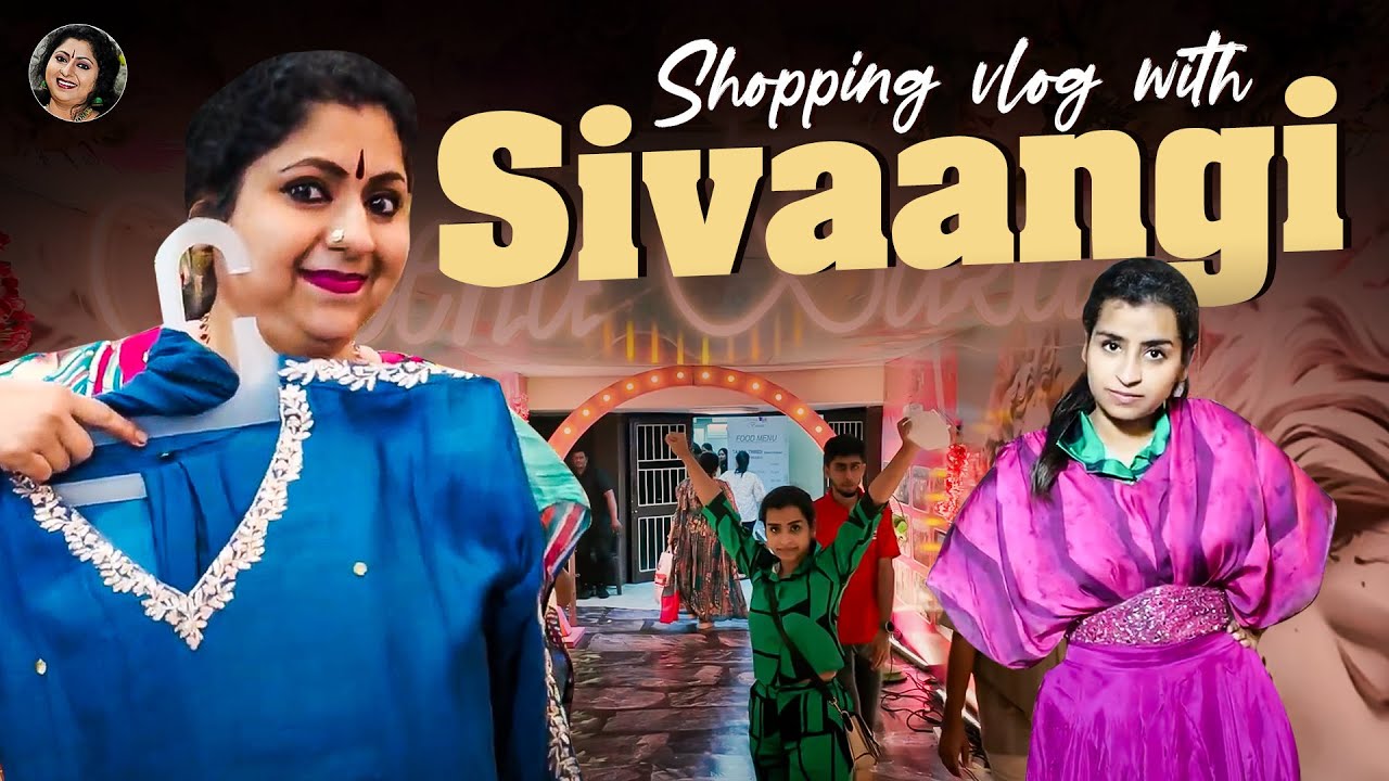 Shopping With Sivaangi ️| Binni Krishnakumar - YouTube