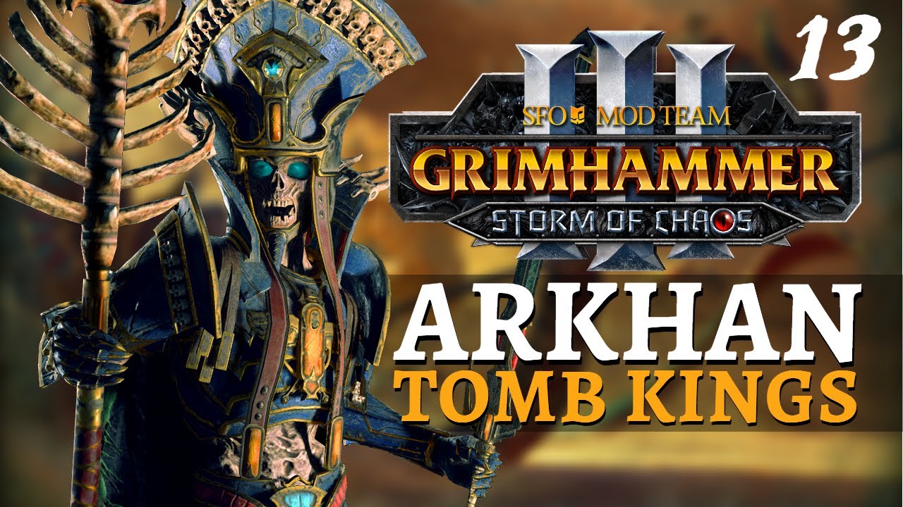 GLORIOUS MELEE COMBAT | SFO Immortal Empires - Total War: Warhammer 3 - Tomb Kings - Arkhan #13 ...