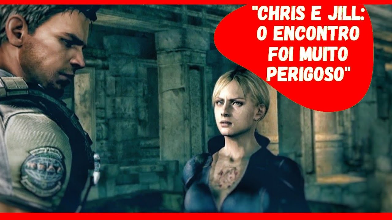Perigo à Vista: Chris e Jill Se Encontram em Resident Evil 5 - YouTube