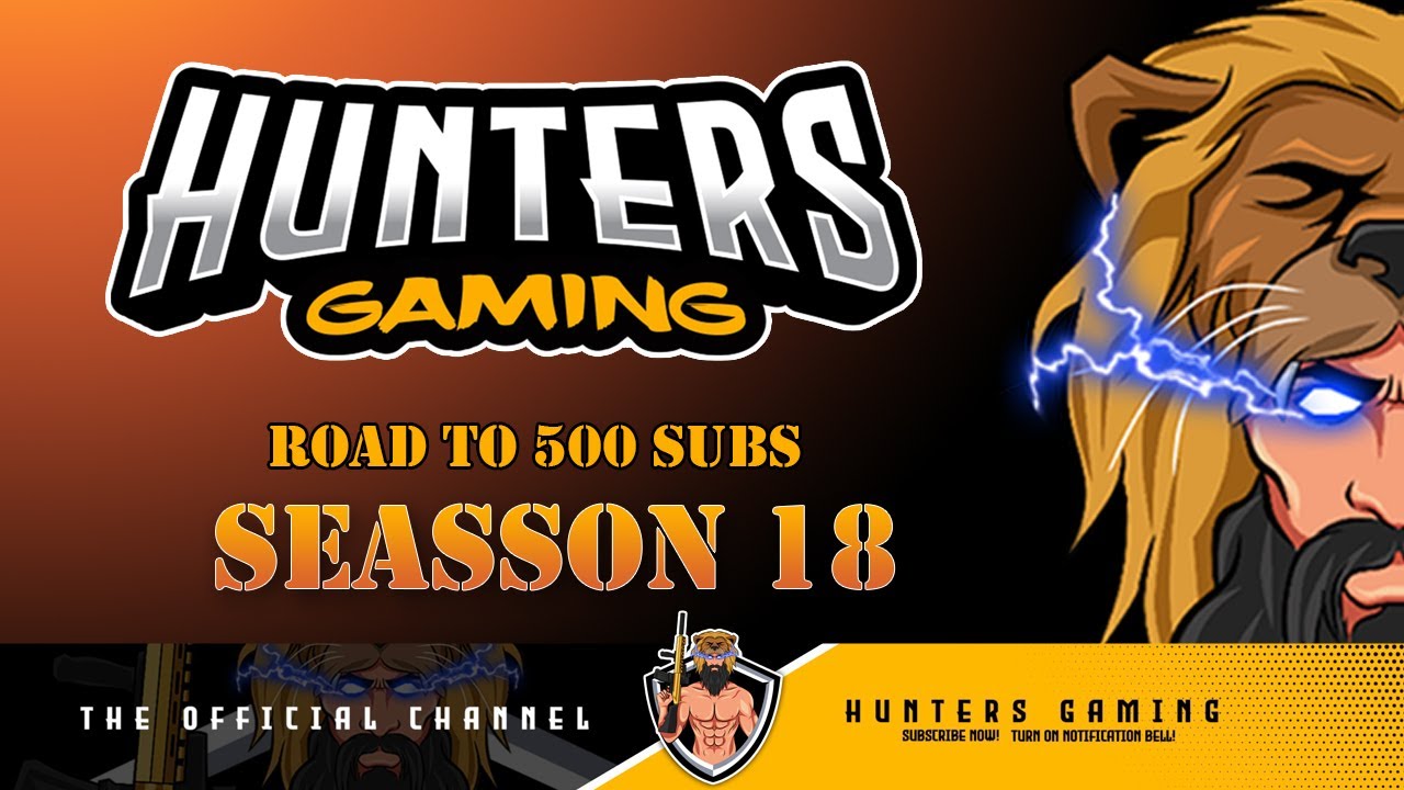 HUNTER GAMING IS ON LIVE STREAMING | ROAD TO 500 SUBS🤪🤪🤪🤪 - YouTube