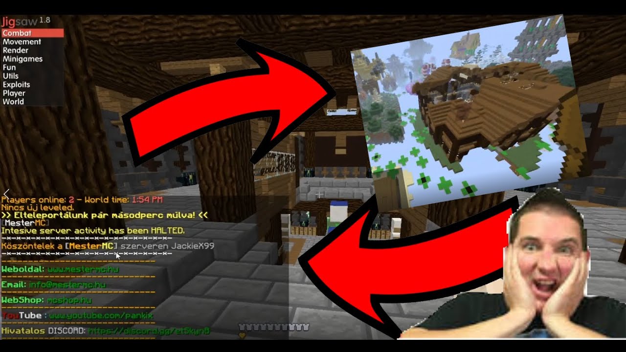 😱 BRUTÁLIS MESTERMC ROMBOLÁS 😱 MEGTALÁLTAM OP JOGOT A MESTERMC-N! 😱 100 ...