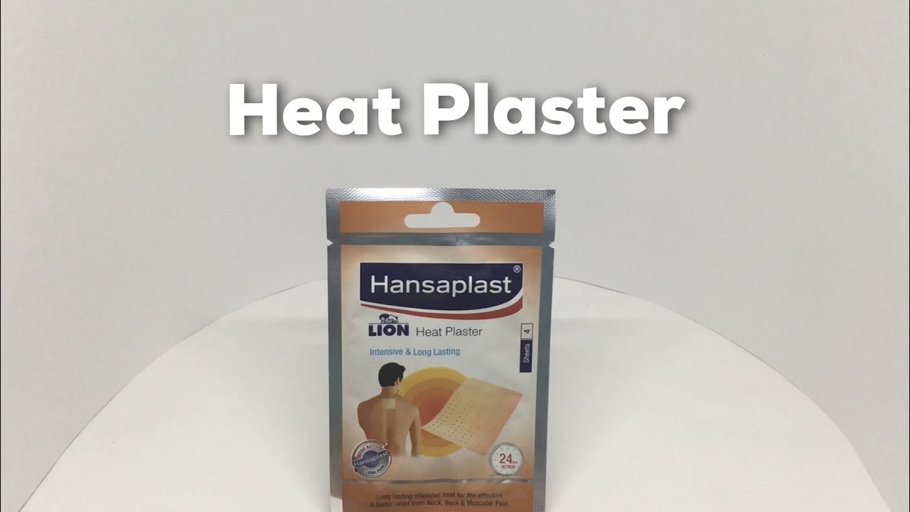 Lion Hansaplast Heat Plaster - YouTube