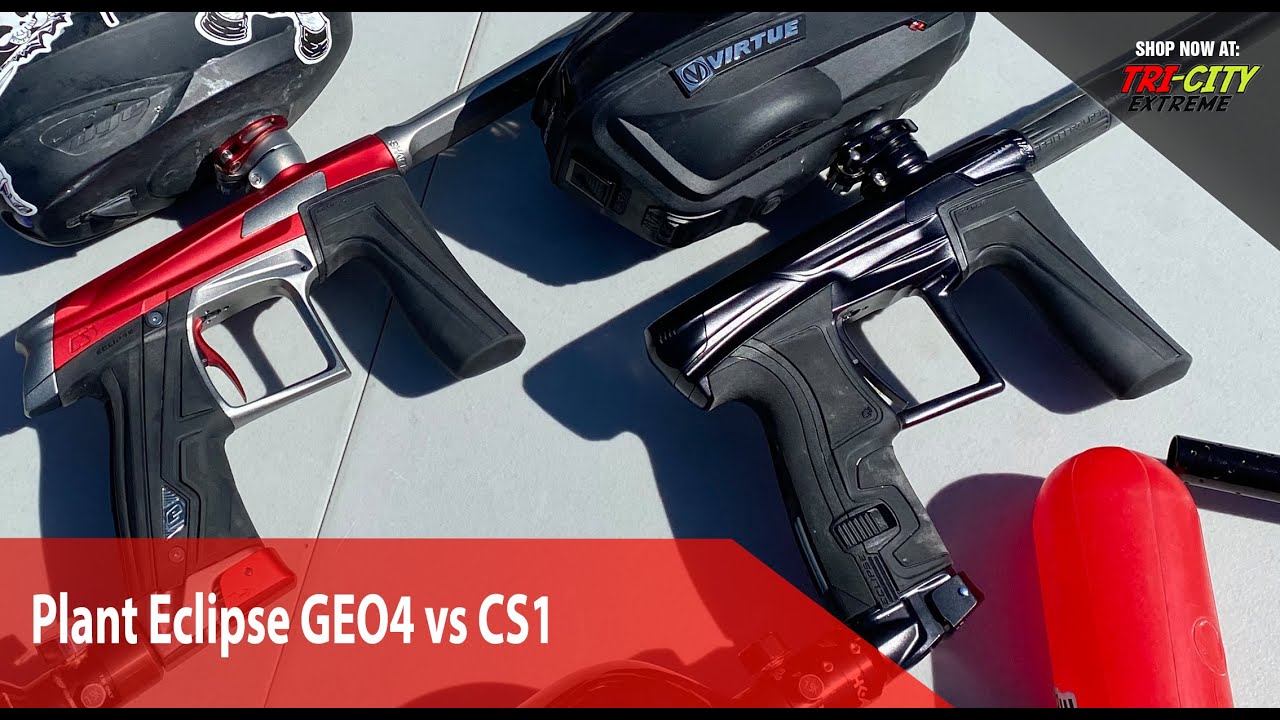 Planet Eclipse Geo 4 vs CS1 Shot Comparison - YouTube