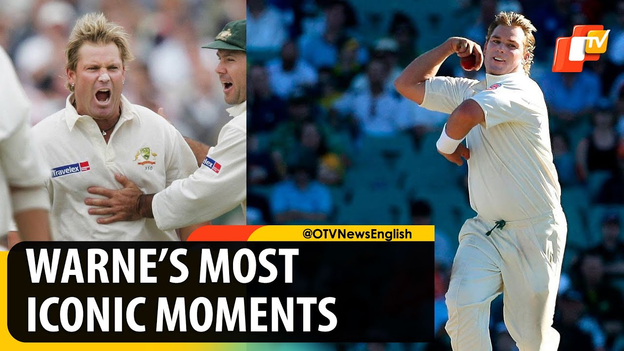 Revisiting Shane Warne’s Most Iconic Moments In Cricket Field | OTV ...