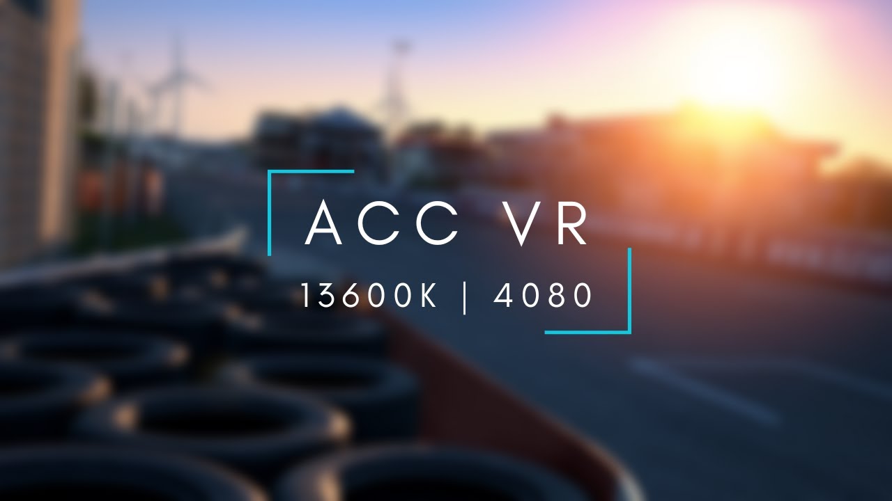 ACC VR Zolder Race | 13600K / 4080 - YouTube