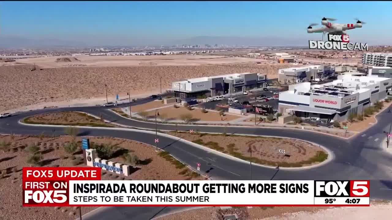 More signage coming to Inspirada roundabout to ease confusion for Las ...