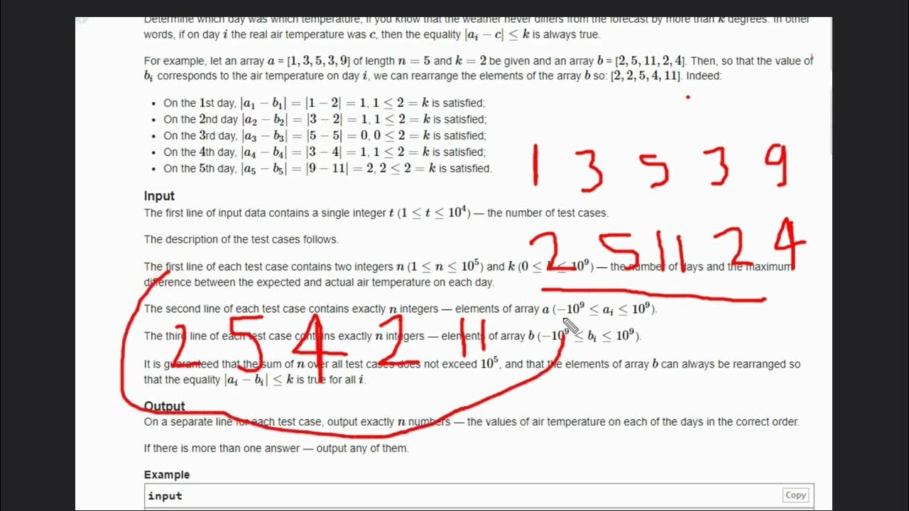 B. Restore the Weather | Codeforces Round 874 (Rated for Div. 3) | Codeforces Solution - YouTube