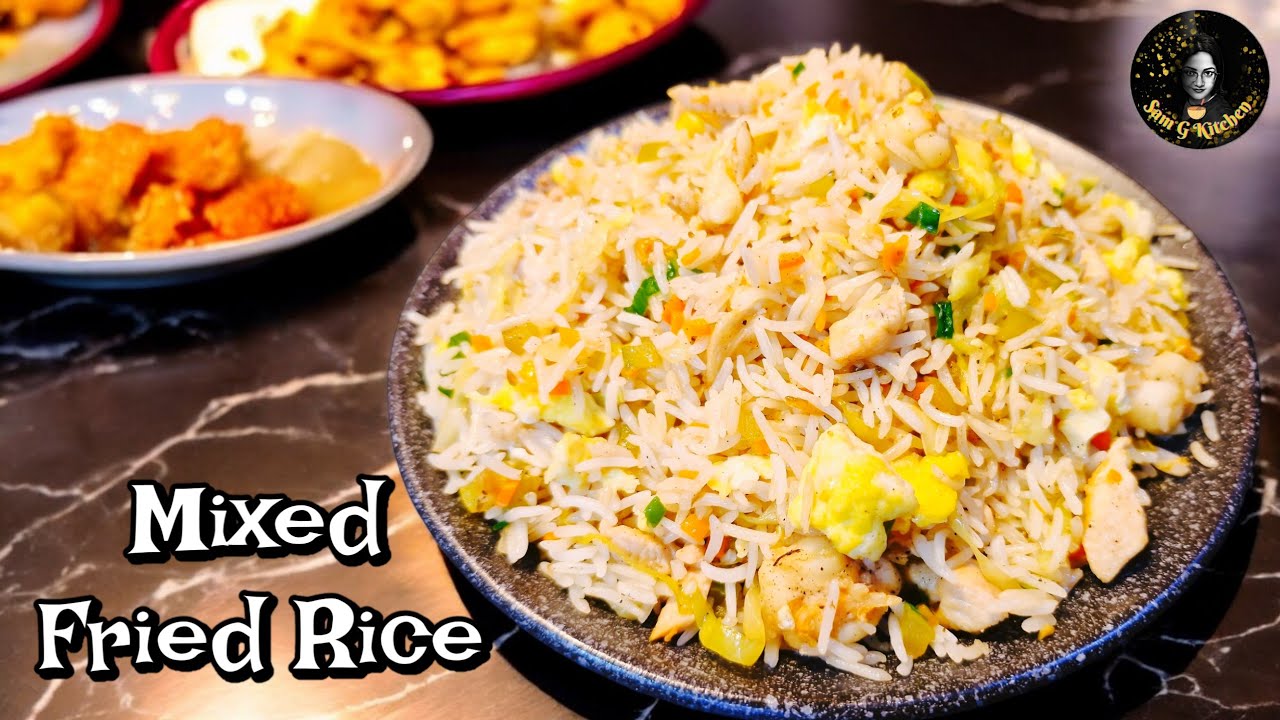 DELICIOUS Mixed Fried Rice Recipe You'll CRAVE ! - YouTube