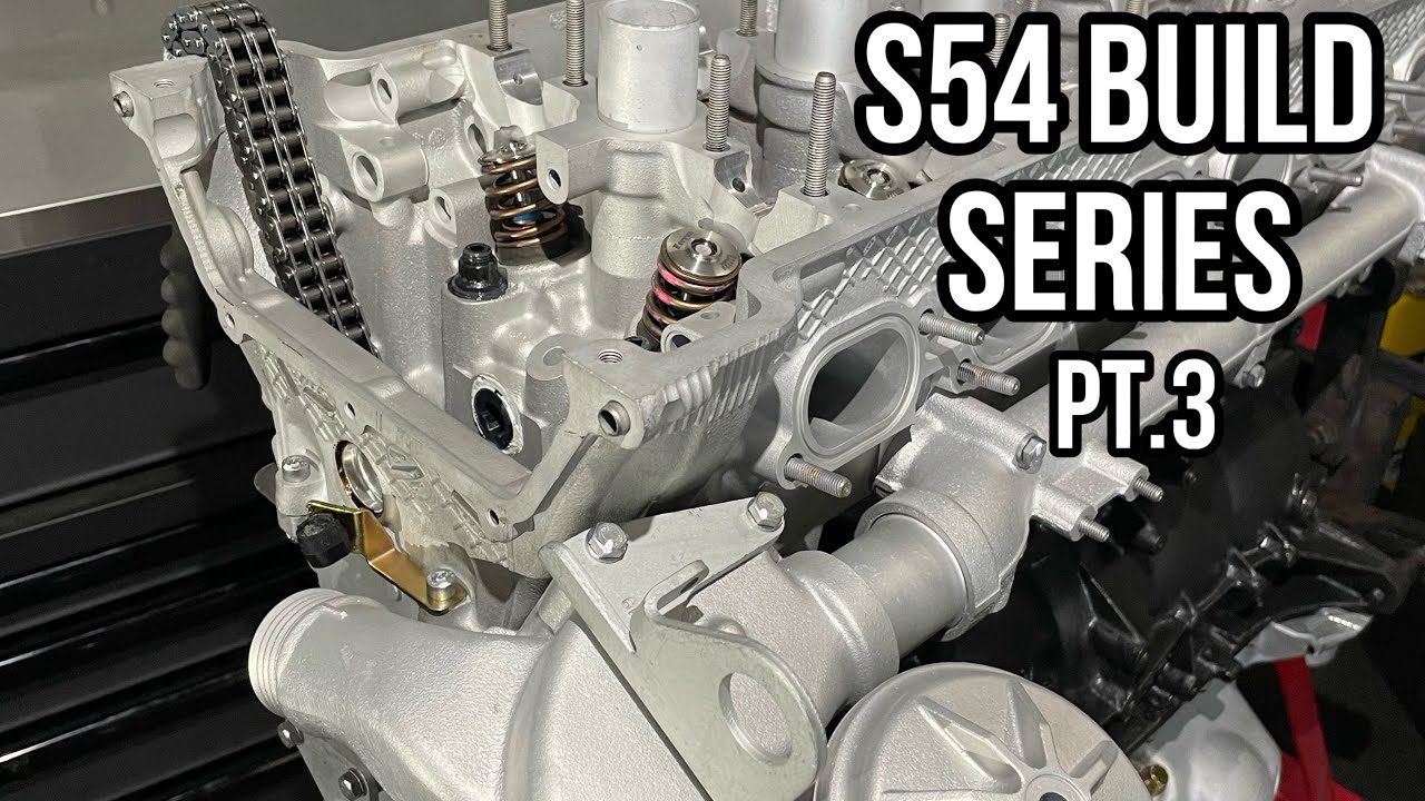 BMW S54 - Engine Build / Cylinder Head Install - Build Series Pt. 3 ...