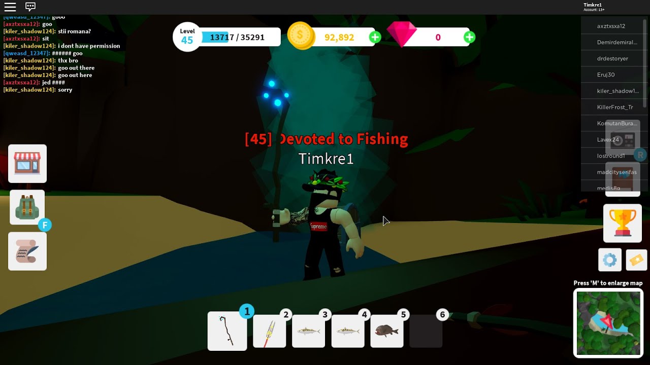 Roblox Fishing Simulator - Get Mythic Rod - YouTube