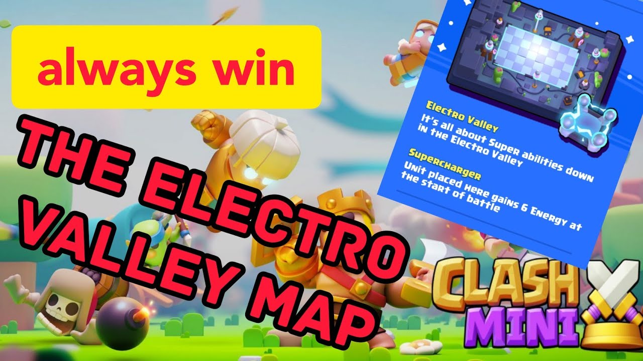 How to always win in Electro Valley map with gameplay - YouTube