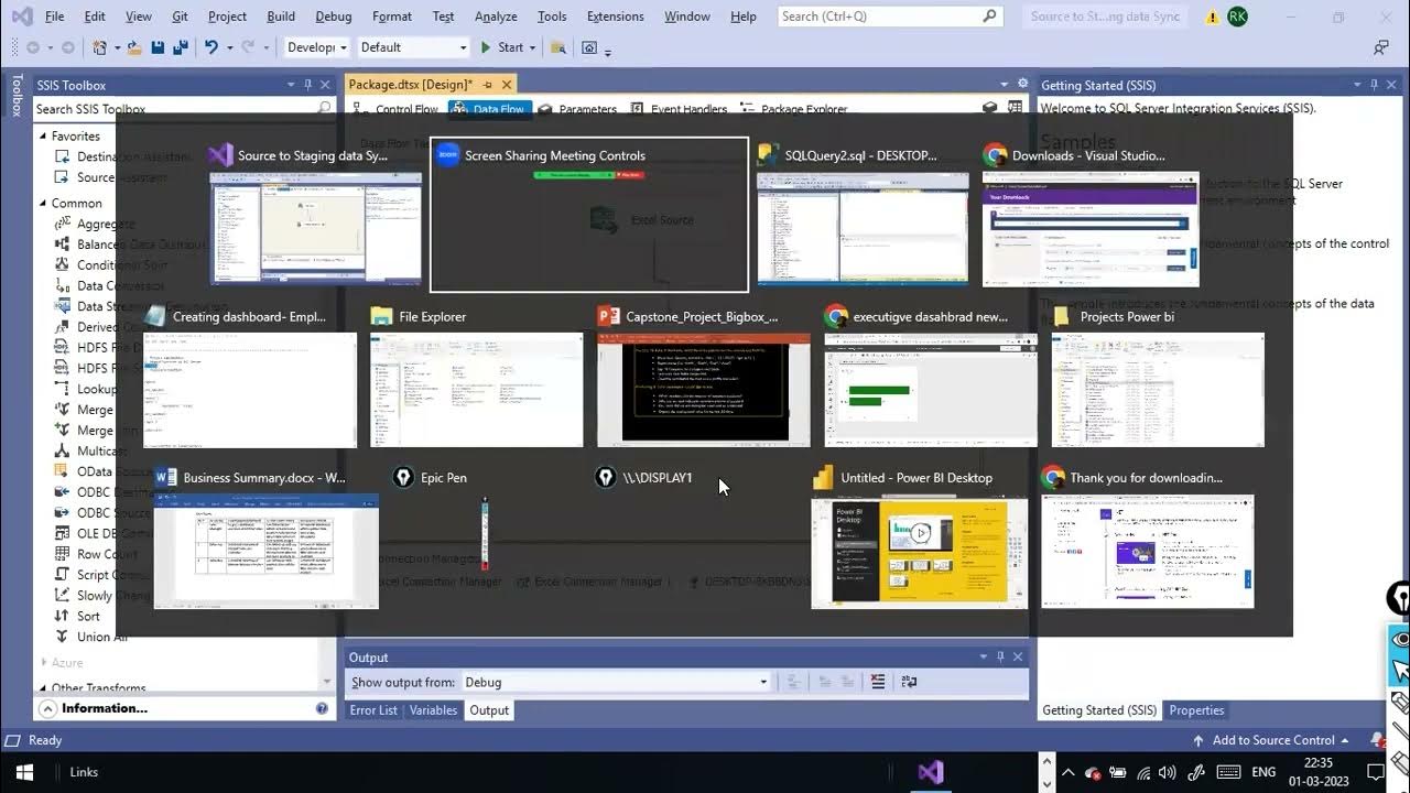 SQL Server Integration Services SSIS Part 1 - YouTube