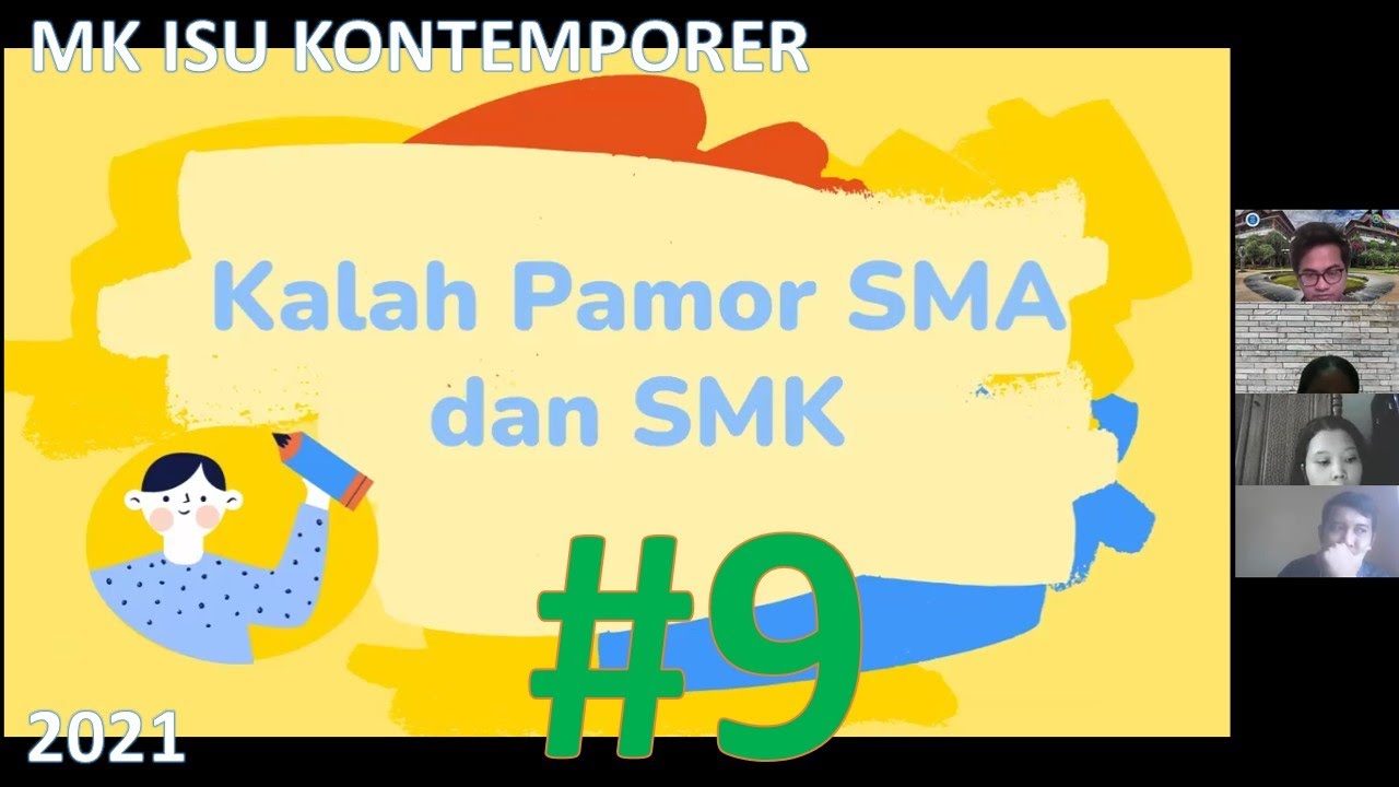 #8 Isu Kontemporer: Pamor SMA Vs SMK - YouTube