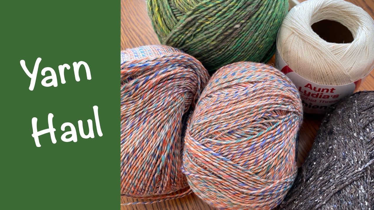 Yarn Haul | Lightweight Yarns for Spring & Summer - YouTube