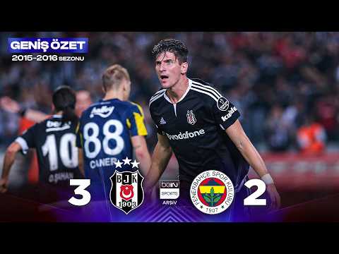 GENİŞ ÖZET: Beşiktaş (3-2) Fenerbahçe | 6. Hafta - 2015/2016