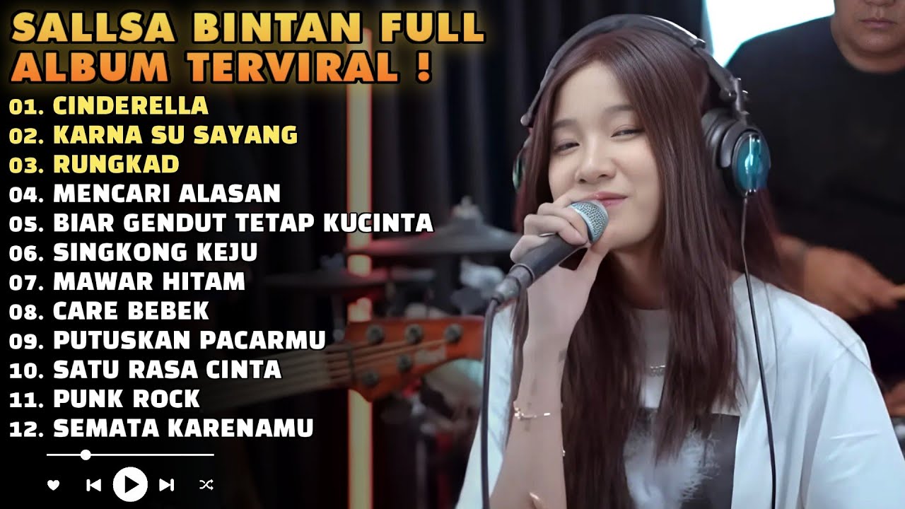 SALLSA BINTAN "CINDERELLA & KARNA SU SAYANG" FULL ALBUM Feat 3 PEMUDA ...