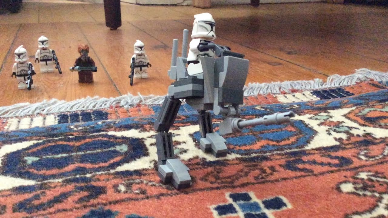 Tutorial on How to Make a Custom LEGO AT-RT - YouTube