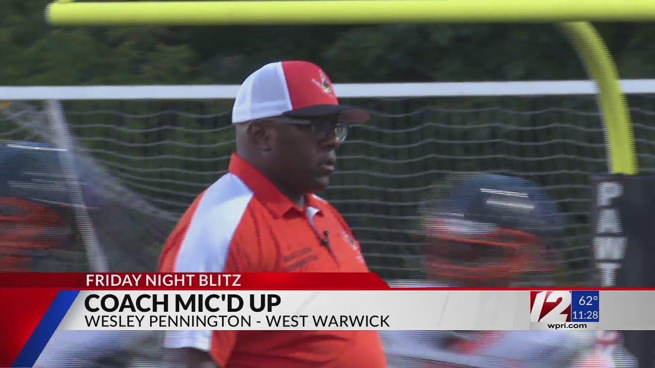 Mic'd Up: West Warwick head coach Wesley Pennington - YouTube