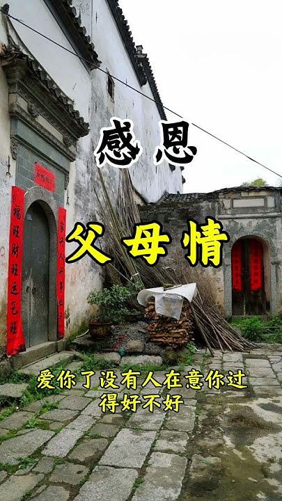 感恩父母情 人生感悟 自我成長 情感 国学智慧 国学文化 国学文化 成长思维 Youtube