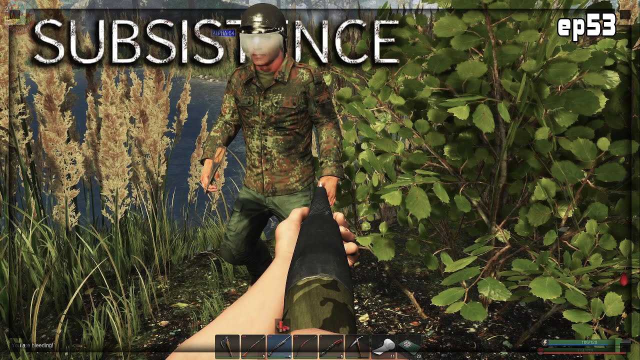 Subsistence - S5 ep53 - Alpha Raid.. - Base, building, survival - YouTube