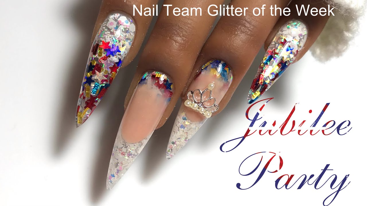 The Nail Team | Glitter of the Week | Jubilee Party | Real Time Video ...