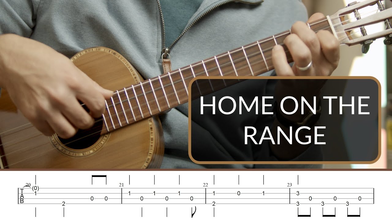 Home On The Range Guitar Chords