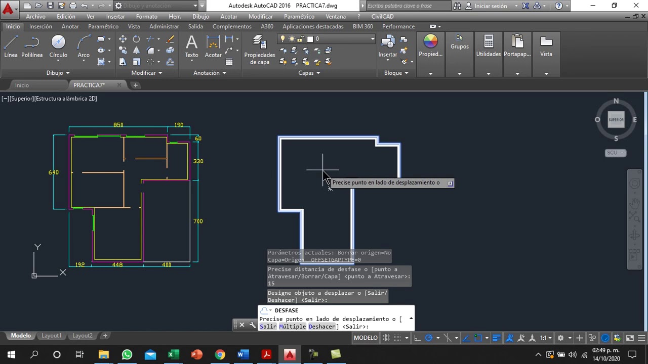 Práctica CAD 7 Croquis - YouTube