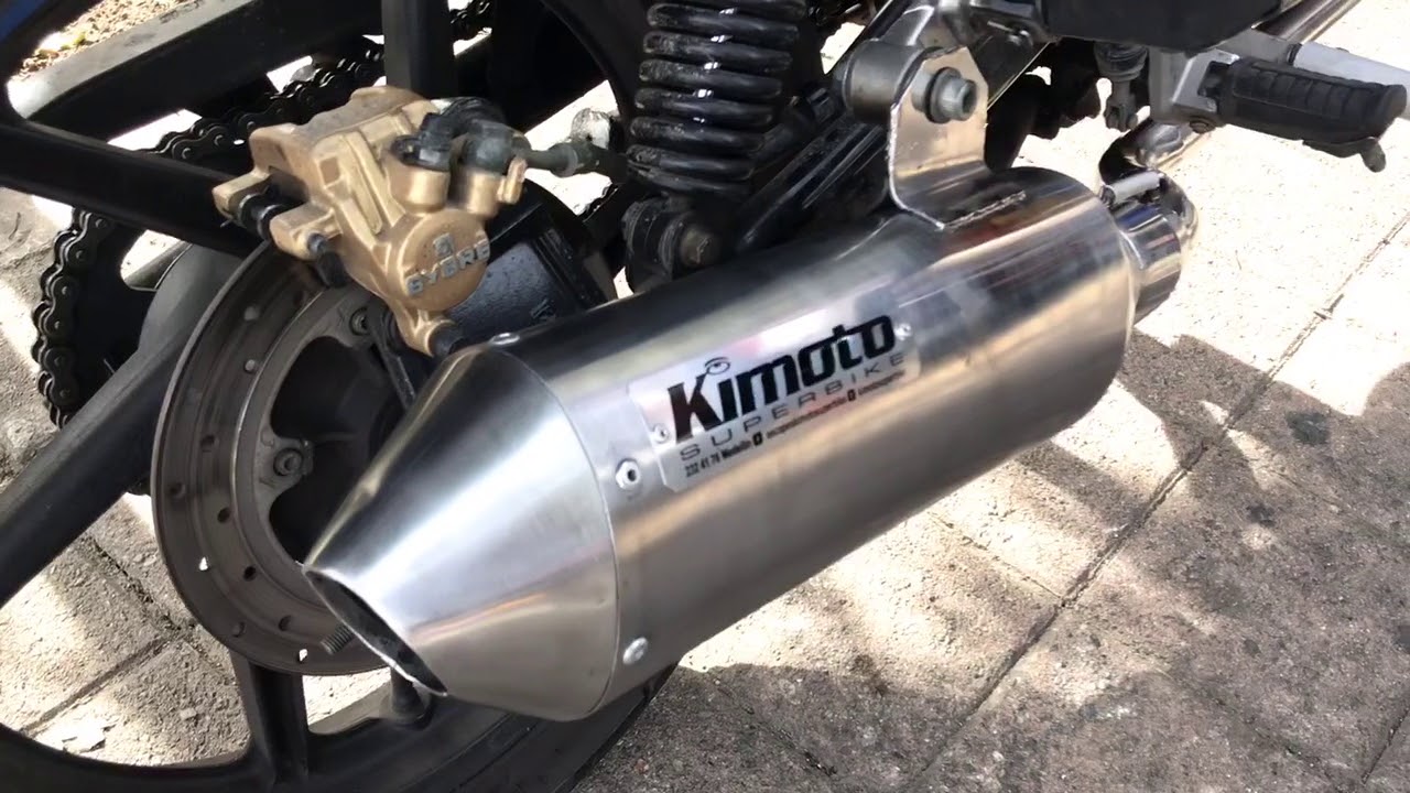 Sonido de AUTECO PULSAR 220 con mofle de KIMOTO SUPERBIKE - YouTube