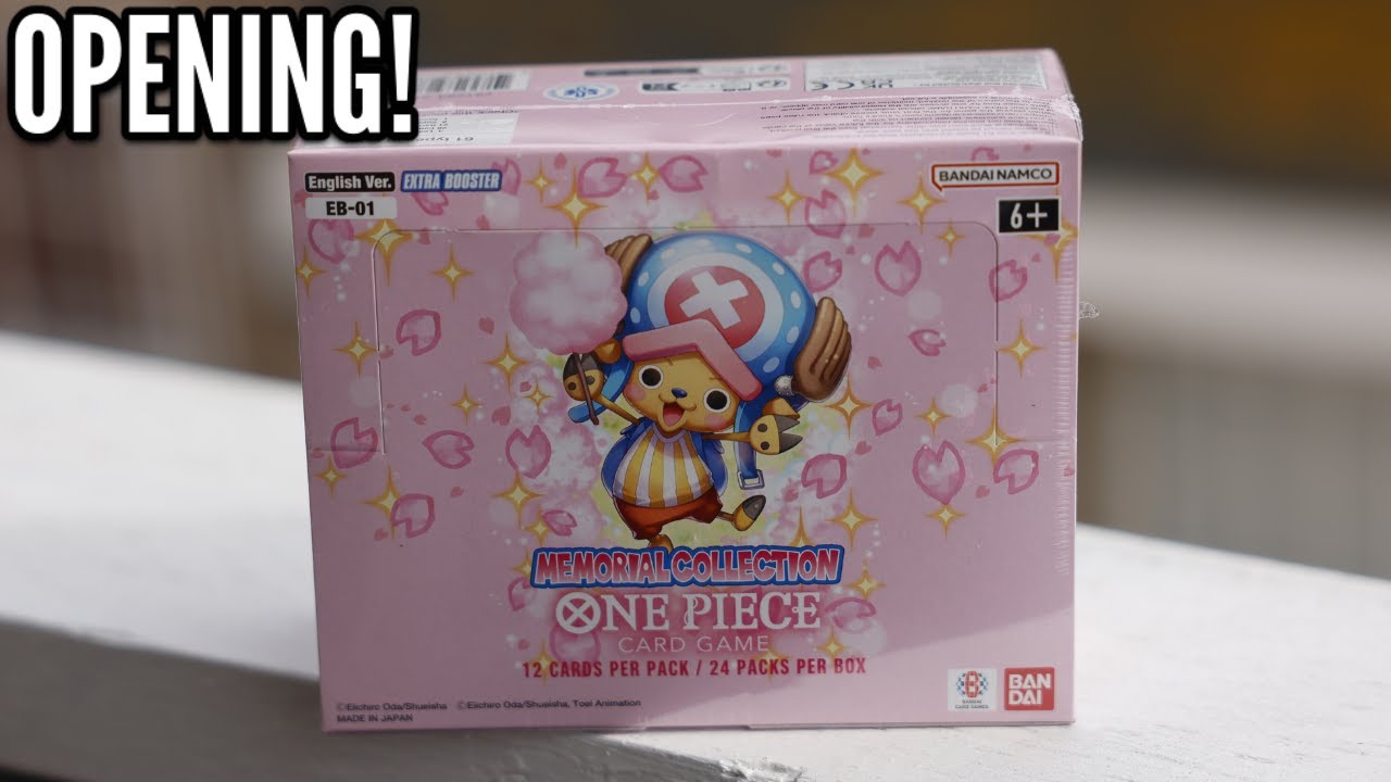 CINCO DE MAYO ONE PIECE CARD GAME BOX BREAK! (EB-01) - YouTube