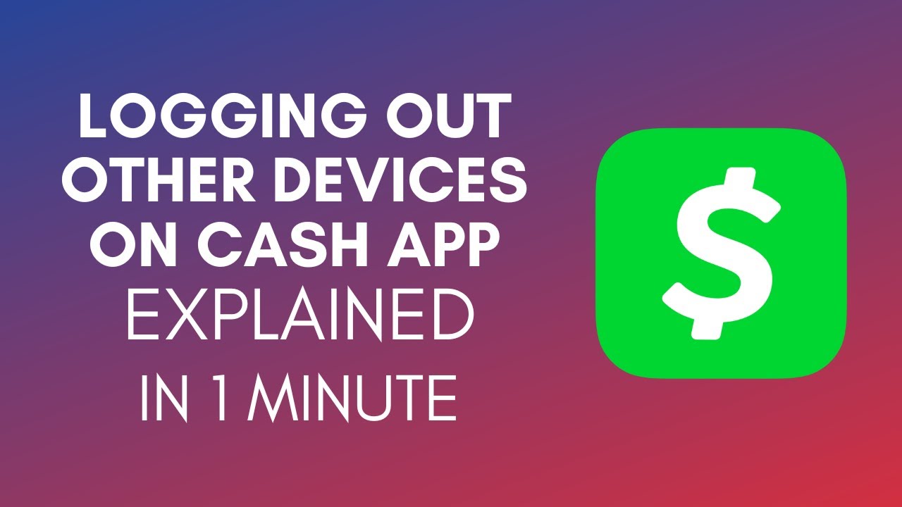 How To Log Out Other Devices On Cash App (2025) - YouTube